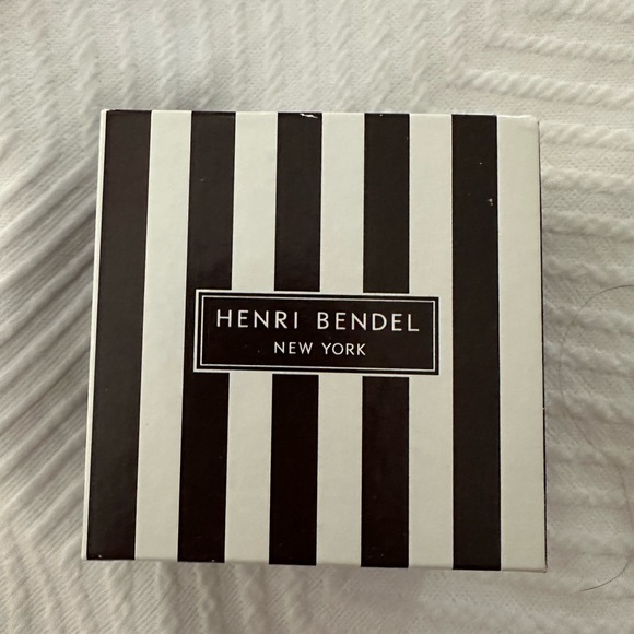 henri bendel | Accessories | Henri Bendel Black And White Striped Box ...
